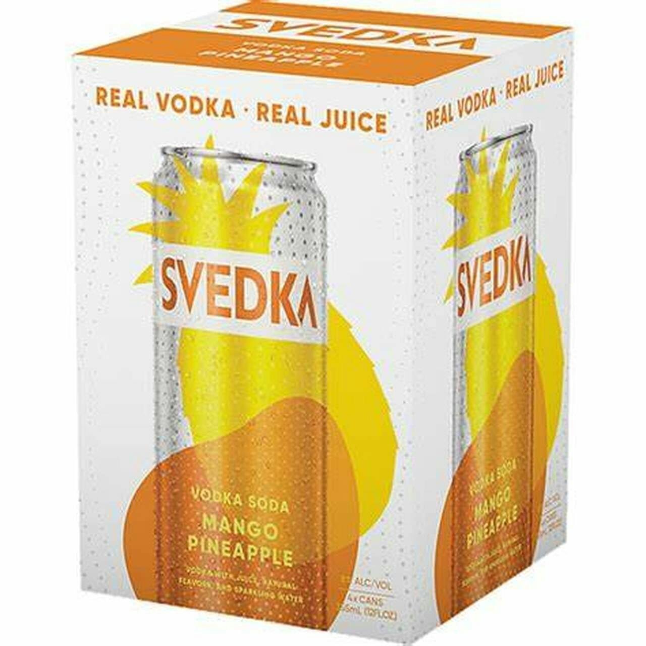 Svedka Mango Pineapple Vodka 4 pack 355ml Can - Allendale Wine Shoppe