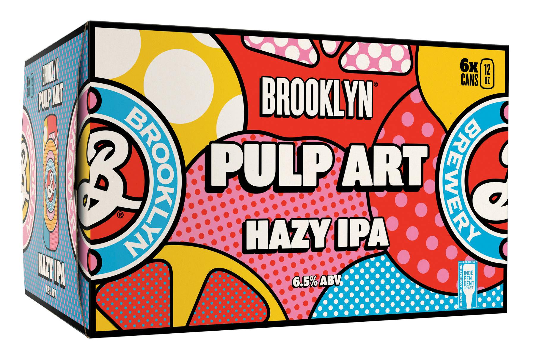 Brooklyn Brewery Pulp Art Hazy IPA 6 pack 12 oz. Can - Allendale Wine ...