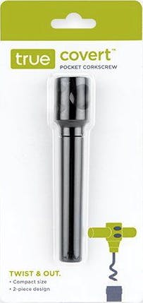True Brands Covert Pocket Corkscrew - Argonaut Wine & Liquor
