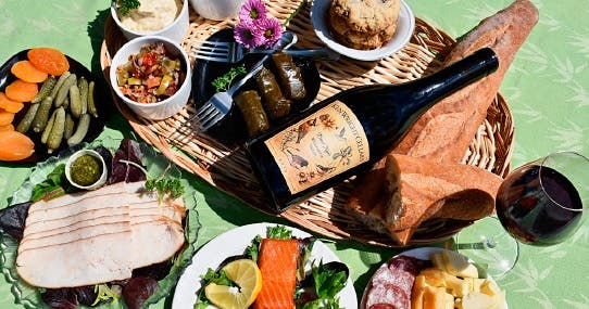 Spirited Wines Picnic Tasty Nosh for Two - SPIRITED Wines