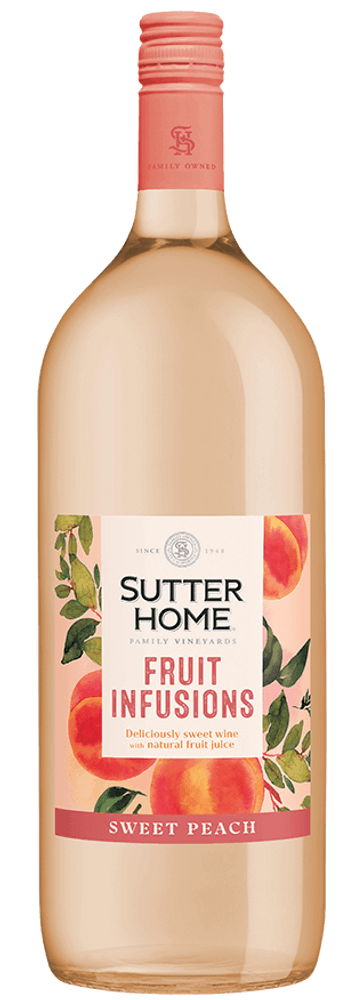 Sutter Home Fruit Infusions Sweet Peach 1.5L - Buster's Liquors & Wines