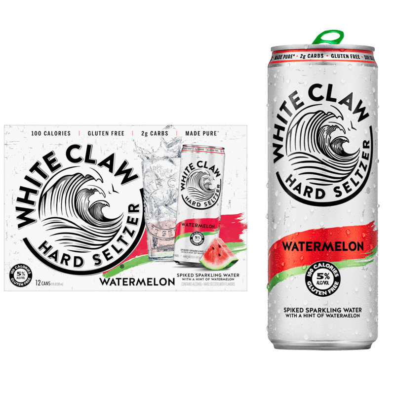 White Claw Watermelon 6 pack 12 oz. Can - Allendale Wine Shoppe