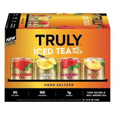 Truly Iced Tea Variety Pack 12 pack 12 oz. Can - Argonaut Wine & Liquor