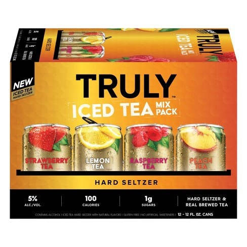 Truly Iced Tea Variety Pack 12 pack 12 oz. Can - Argonaut Wine & Liquor