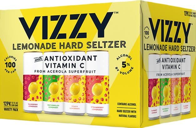 Vizzy Hard Seltzer Lemonade Hard Seltzer Variety Pack 12 pack 12 oz ...