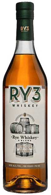 RY3 Whiskey Rum Cask Finish Rye 750ml - Yankee Spirits