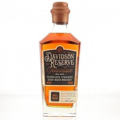 Davidson Reserve Tennessee Straight Sour Mash Whiskey - Buster's ...