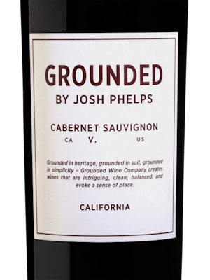 Grounded Wine Company Cabernet Sauvignon by Josh Phelps 2019 750ml - Bottle Shop of Spring Lake
