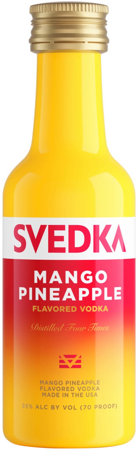 Svedka Mango Pineapple Vodka 50ml - Yankee Spirits