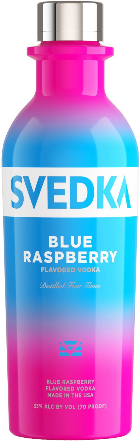 Svedka Blue Raspberry Vodka 375ml - Yankee Spirits