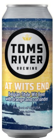 Toms River Brewing At Wits End Wheat 4 pack 16 oz. Can - Kelly's Liquor