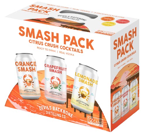 Devils Backbone Brewing Company Smash Pack Citrus Crush Cocktails 12 ...