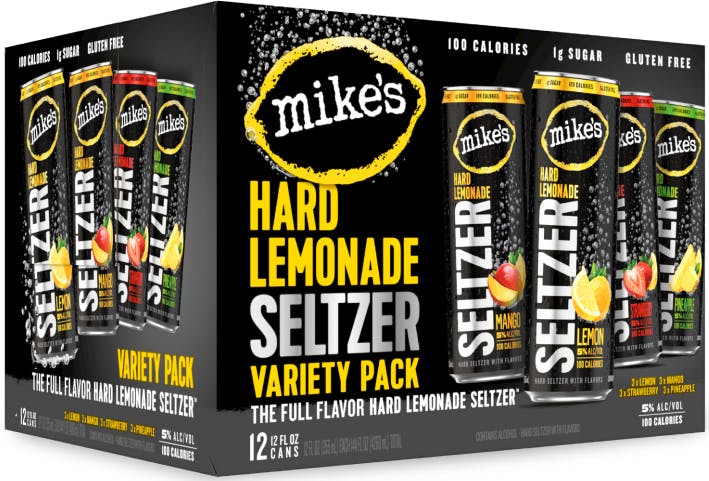 Mike's Hard Lemonade Seltzer Variety Pack 12 pack 12 oz. Can - Yankee ...