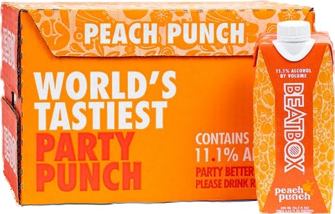 BeatBox Peach Punch 500ml Tetra Pak - Kelly's Liquor