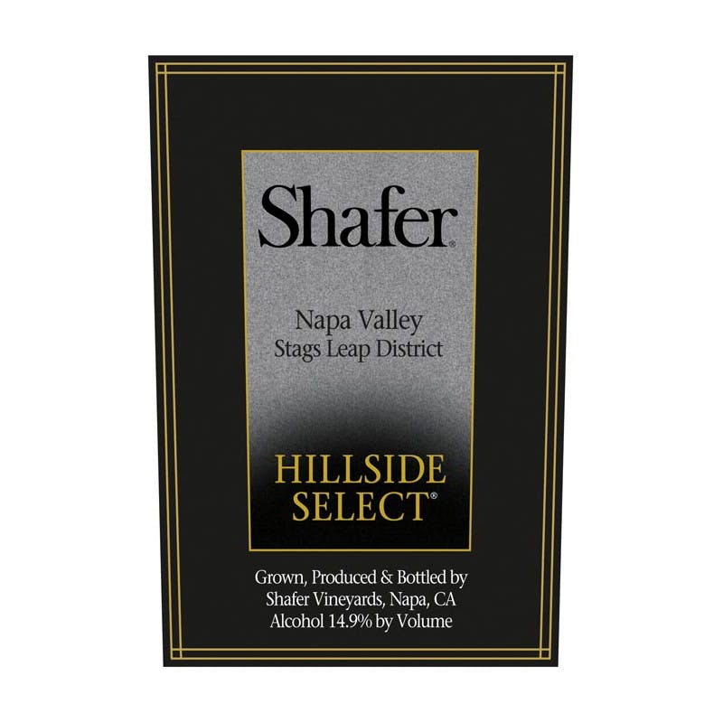 Shafer Hillside Select Cabernet Sauvignon 2017 750ml - Bottle Shop of ...