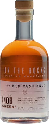 On The Rocks Premium Cocktails The Old Fashioned Cocktail with Knob ...