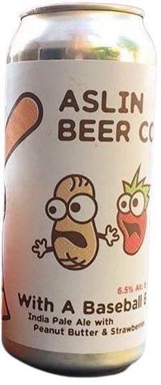 Aslin Beer Company With A Baseball Bat IPA 4 pack 16 oz. Can - Wagon ...