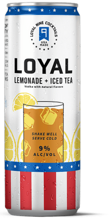 Loyal 9 Cocktails Lemonade + Iced Tea 4 pack 12 oz. Can - Buster's ...