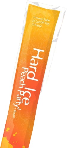 Hard Ice Vodka Freezies Peach Party! 200ml Pouch - Hudson Wine
