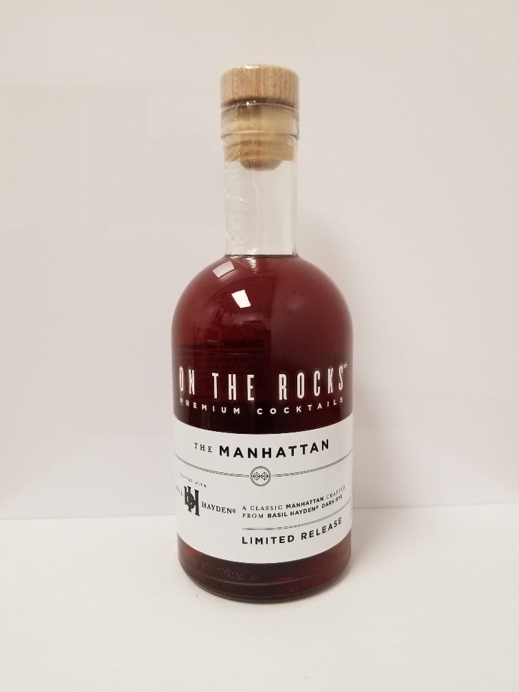 On The Rocks Premium Cocktails The Manhattan 375ml - The Wine Guy