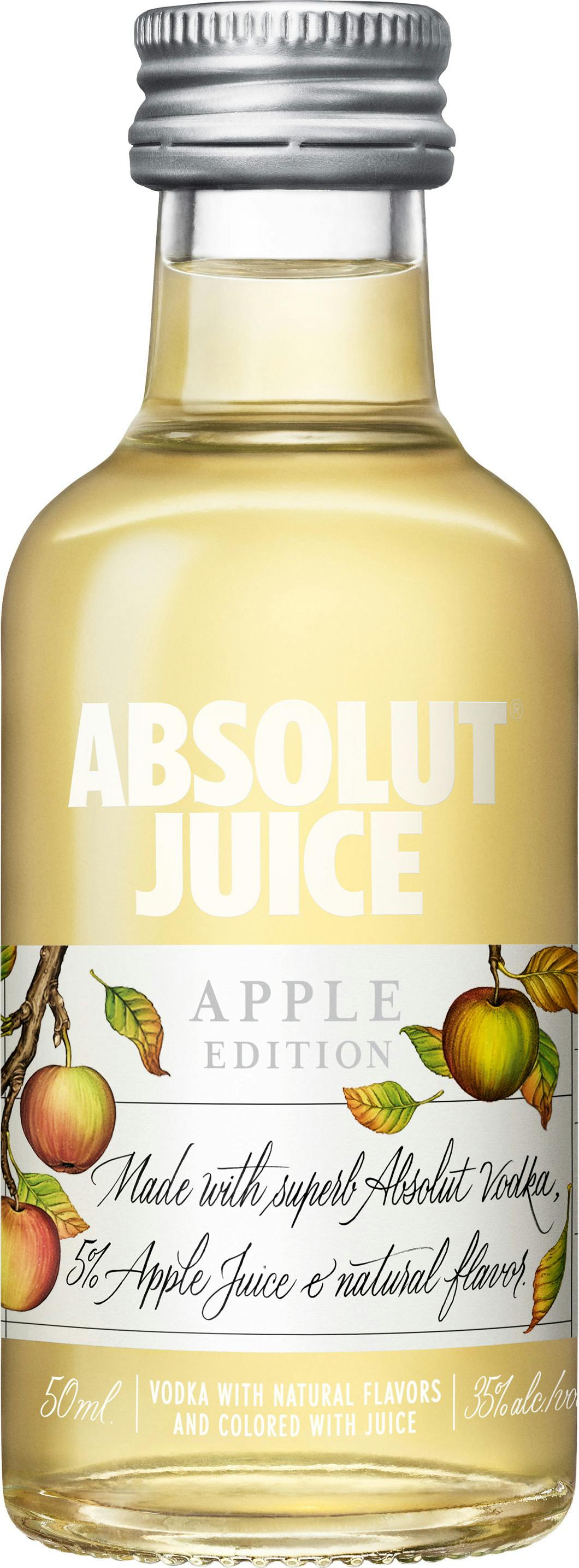 Absolut Juice Apple Edition 50ml - Yankee Spirits