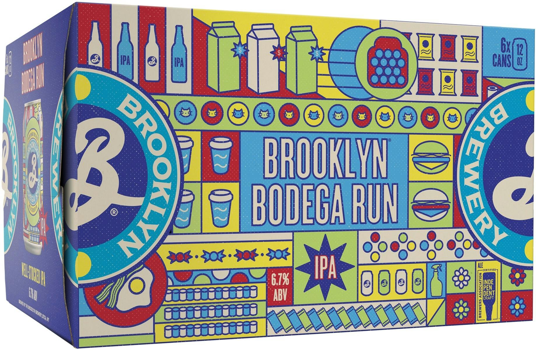 Brooklyn Brewery Bodega Run IPA 6 pack 12 oz. - Kelly's Liquor