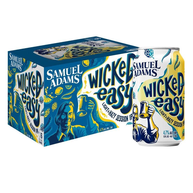 Samuel Adams Wicked Easy 6 pack 12 oz. Can - Allendale Wine Shoppe