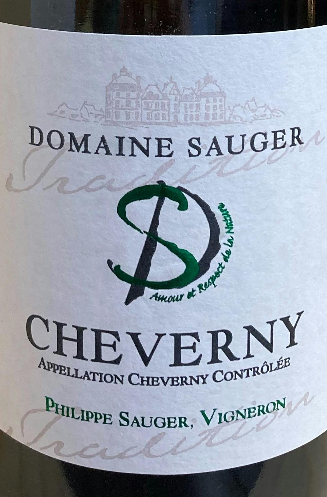 Domaine Sauger Cheverny Tradition Blanc 2020 750ml - Domaine Franey