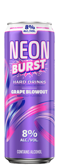 Neon Burst Grape Blowout 25 oz. Can - Allendale Wine Shoppe