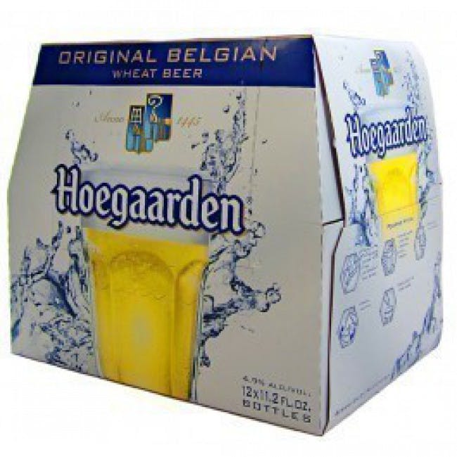 Brouwerij van Hoegaarden Original White Ale 12 pack 11.2 oz. Bottle ...