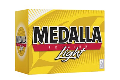 Medalla Light Premium Light 12 pack 10 oz. Can - Yankee Spirits