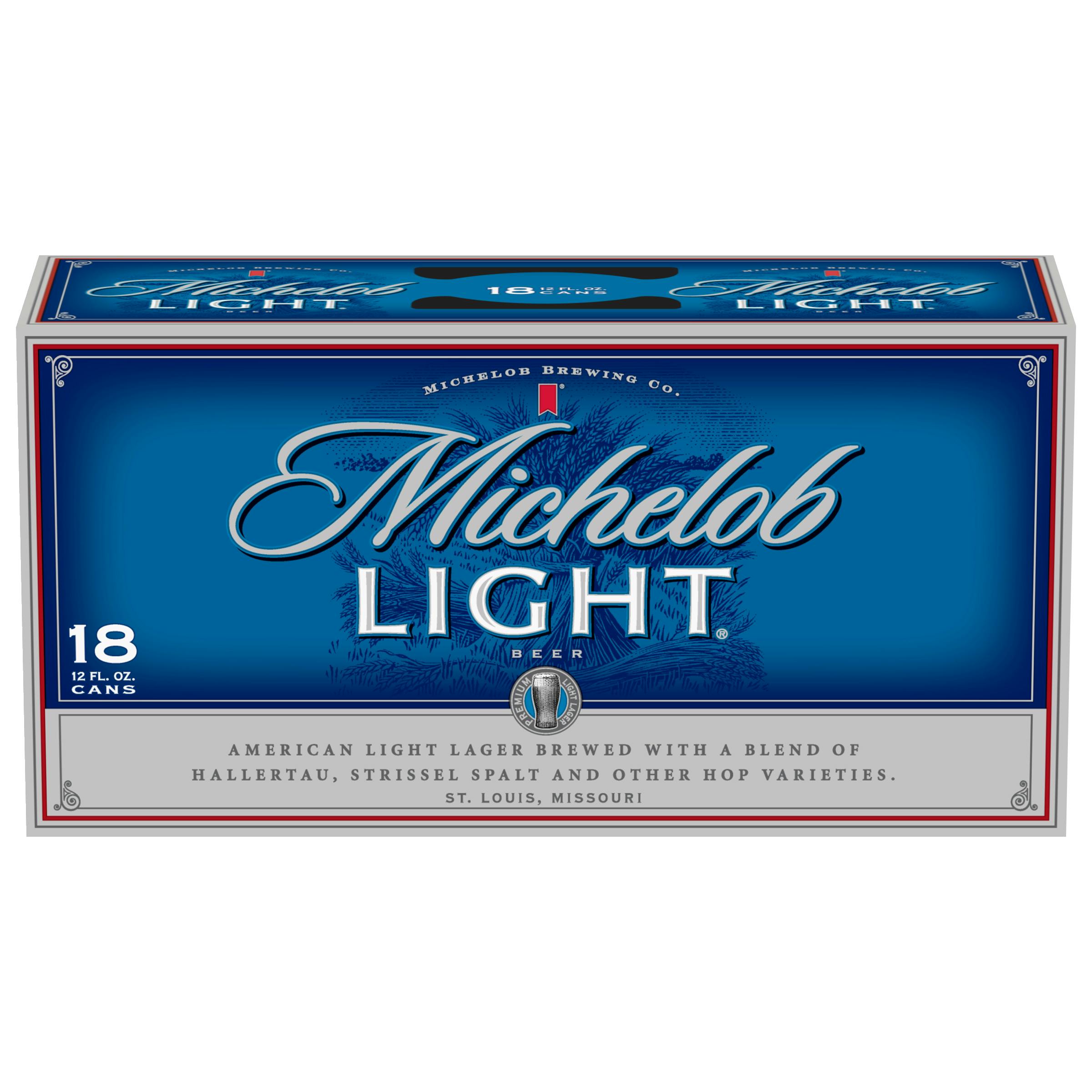 Michelob Light 18 pack 12 oz. Can - Yankee Spirits