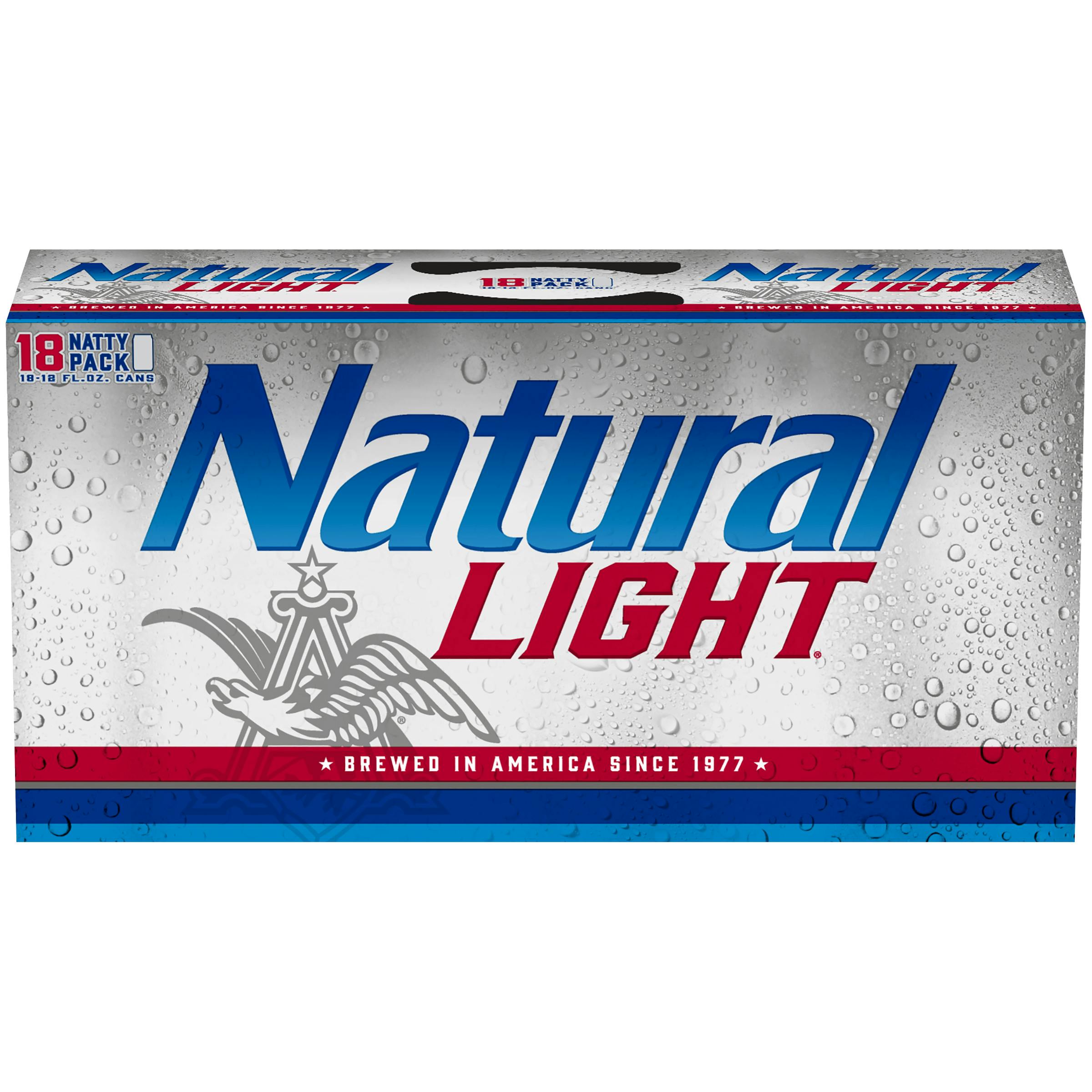 Natural Light Beer 18 pack 12 oz. Can - Yankee Spirits