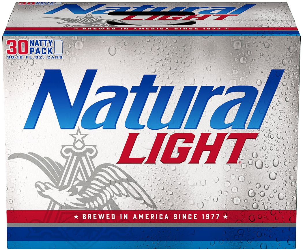 Natural Light Beer 30 pack 12 oz. Can - Yankee Spirits