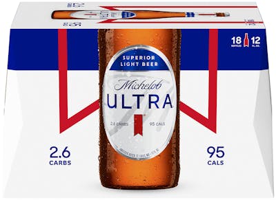 Michelob Ultra 18 pack 12 oz. Bottle - Yankee Spirits