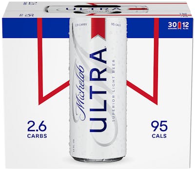 Michelob Ultra 30 pack 12 oz. Can - Yankee Spirits