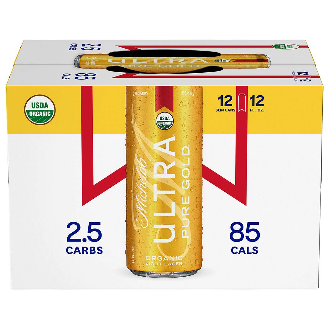 Michelob Ultra Pure Gold 12 pack 12 oz. Can - Yankee Spirits