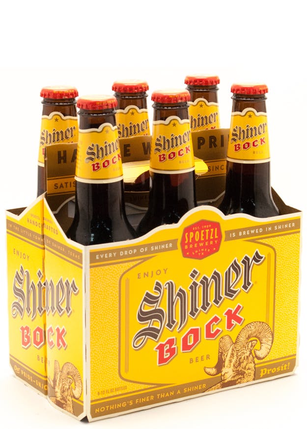 Shiner Bock 6 pack 12 oz. Bottle - Yankee Spirits