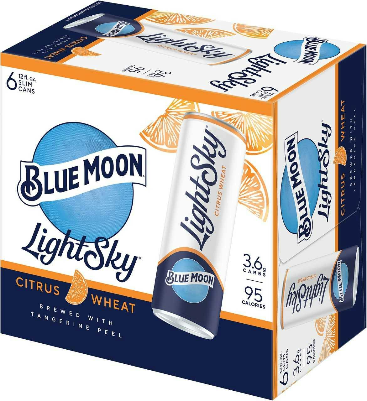 Blue Moon Brewing Company Light Sky Citrus Wheat 6 pack 12 oz. Can ...