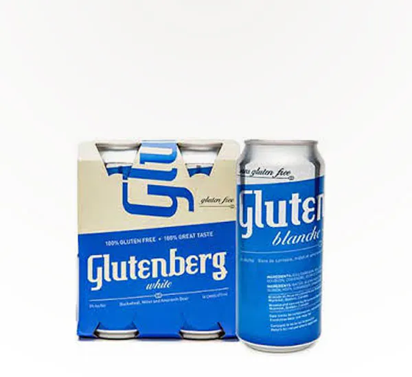 Glutenberg White Ale 4 pack 16 oz. Can - Yankee Spirits