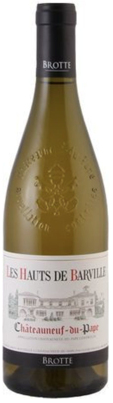 Brotte Chateauneuf du Pape Les Hauts de Barville Blanc 2021 750ml - Yankee Spirits
