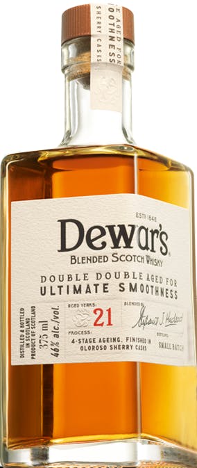 Dewar's Double Double Aged Blended Scotch Whisky 21 year old 375ml ...