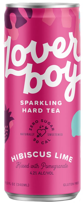 Loverboy Hibiscus Lime Kissed with Pomegranate 6 pack 12 oz. Can ...