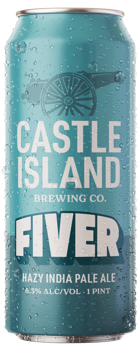 Castle Island Brewing Company Fiver IPA 4 pack 16 oz. Can - Yankee Spirits