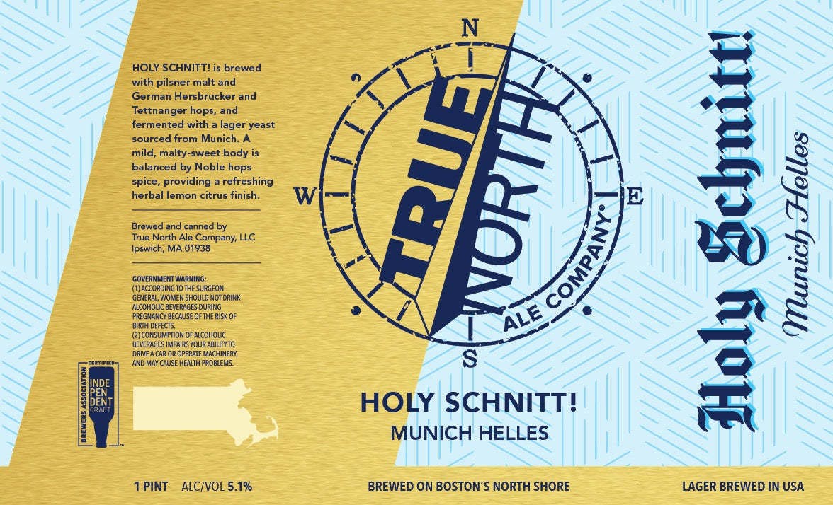 True North Ale Company Holy Schnitt! 4 pack 16 oz. Can - Yankee Spirits
