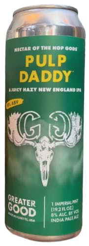 Greater Good Imperial Brewing Company Pulp Daddy 4 pack 19.2 oz. Can ...
