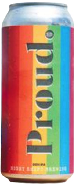 Night Shift Brewing Proud 4 pack 16 oz. Can - Yankee Spirits