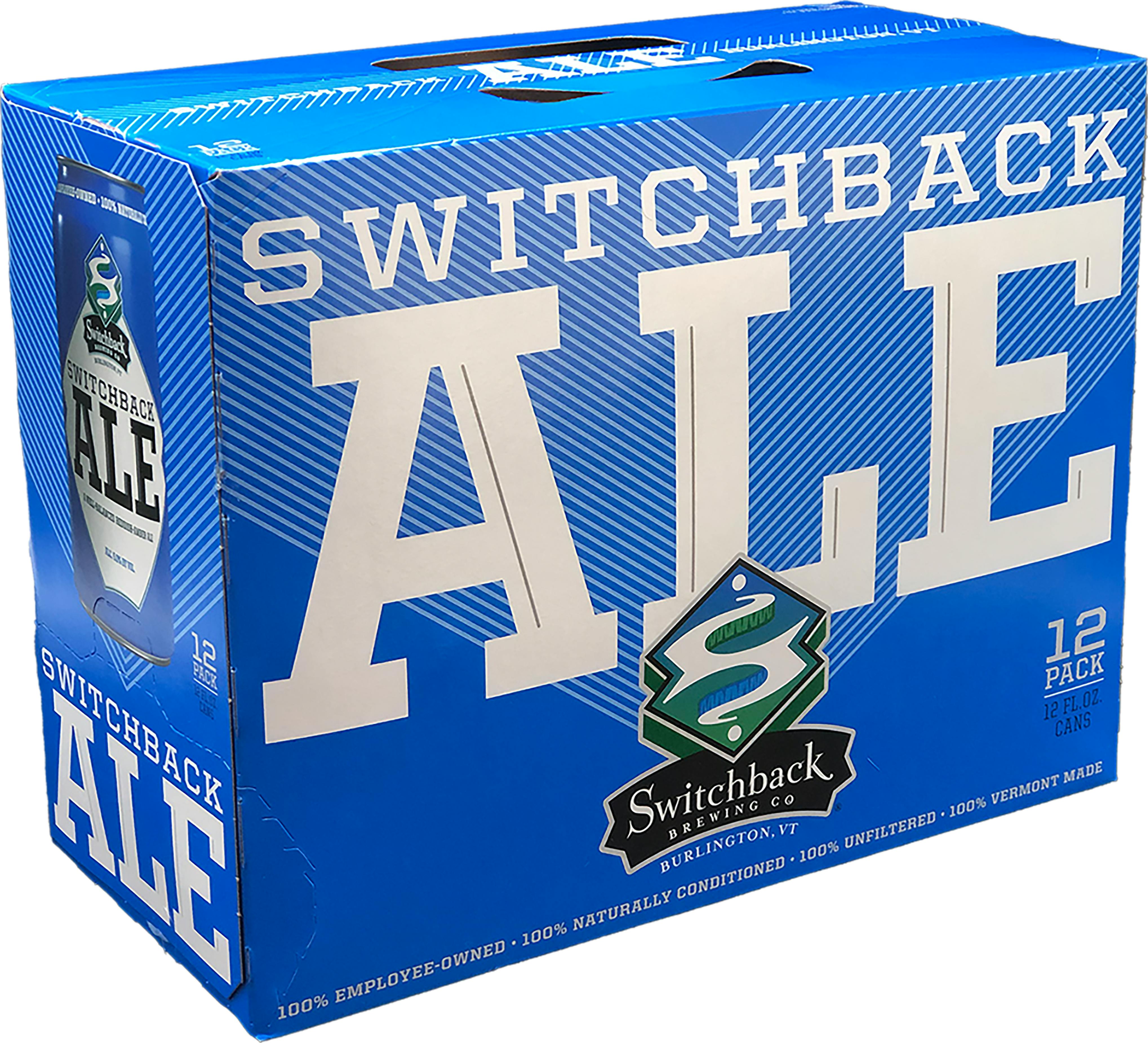 Switchback Brewing Company Switchback Ale 12 pack 12 oz. Can - Yankee ...
