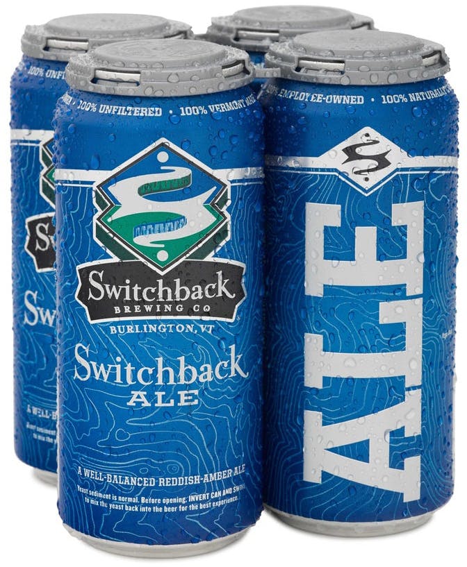 Switchback Brewing Company Switchback Ale 4 pack 16 oz. Can - Yankee ...