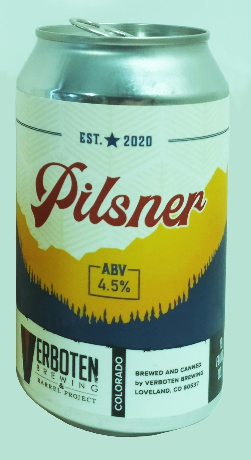 Verboten Brewing Company Pilsner 6 pack 12 oz. Can - Argonaut Wine & Liquor